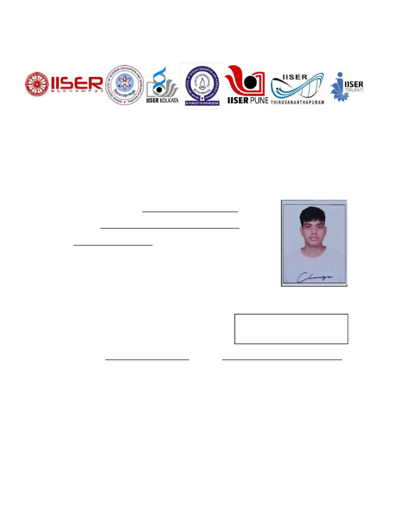 Form Declaration by The Candidate in Lieu of Obc NCL Certificate | PDF