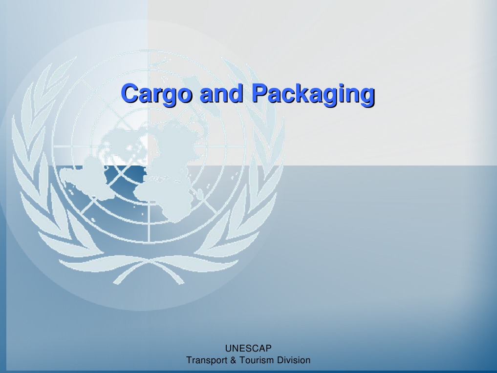 Cargo and Packaging | PDF | Cargo | Containerization