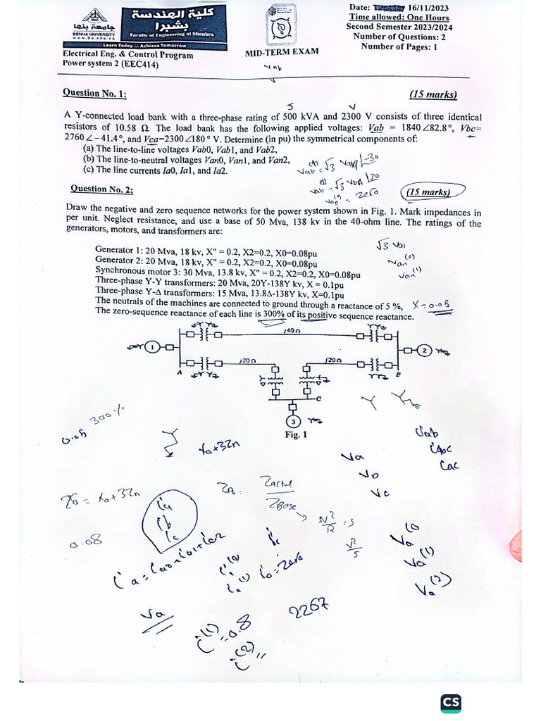 Power System 2 Mid 2023 | PDF
