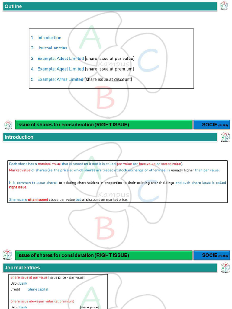 2 - Right Issue | PDF