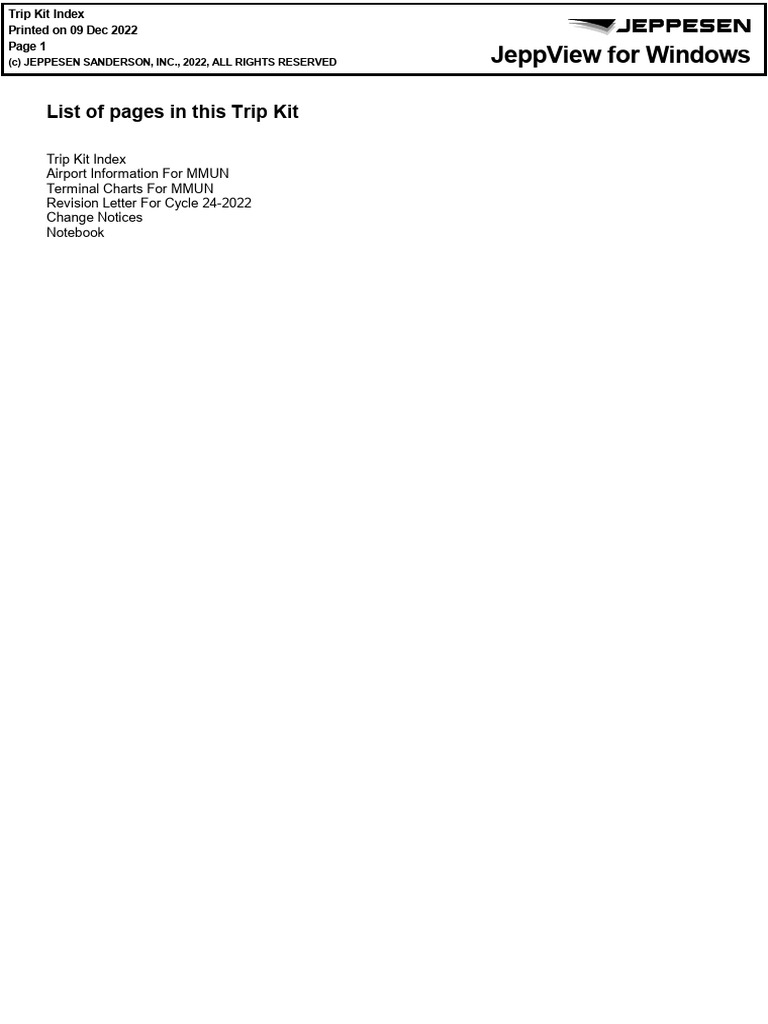 MMUN | PDF | Airport | Runway