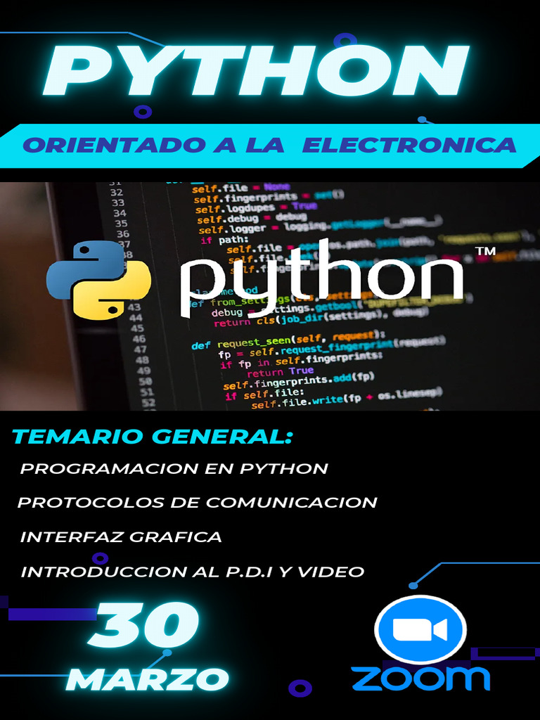 Temario Python Electronica | PDF