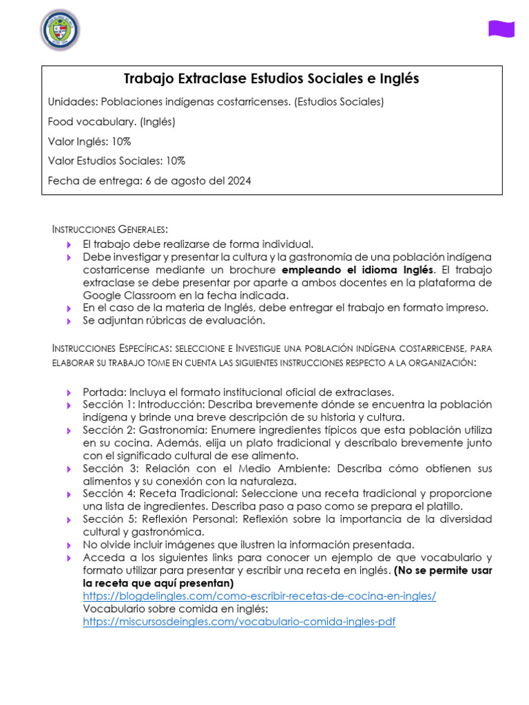Extraclase EESS Ingles II periodo 7mo | PDF | Multilingüismo