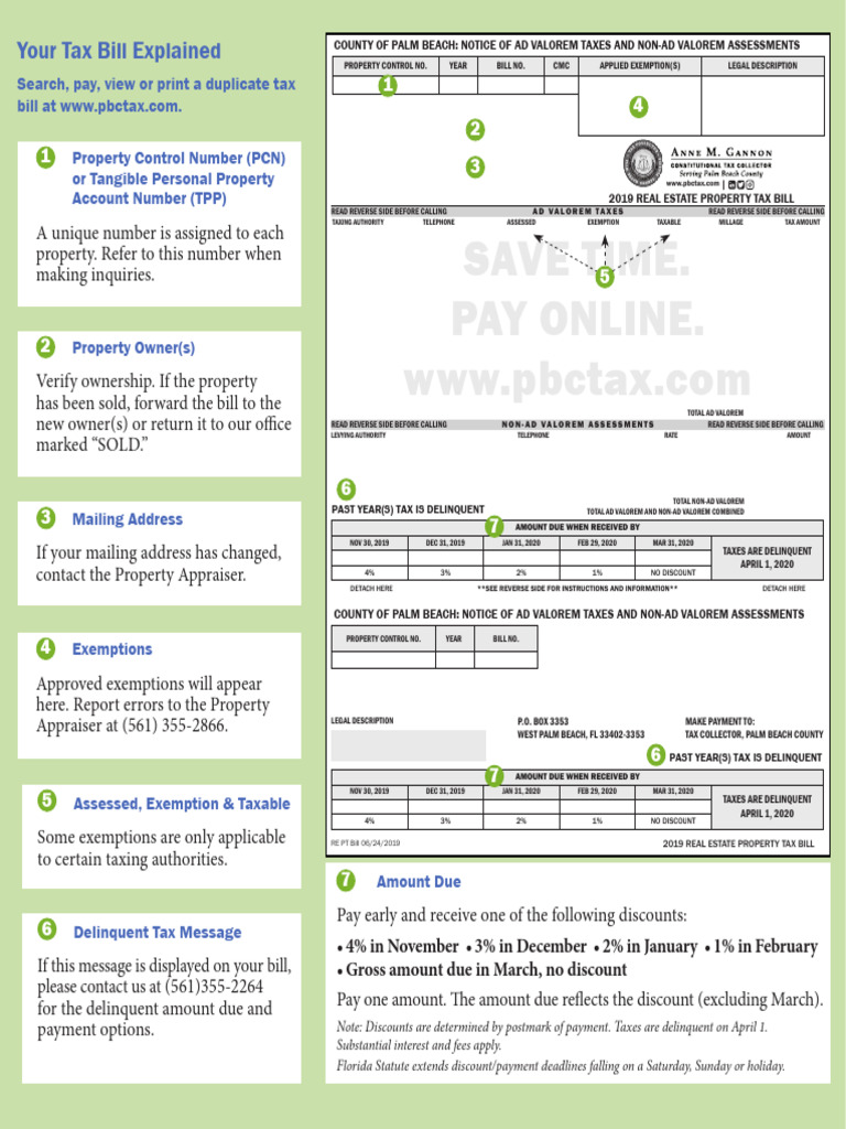Chapter 5 - Property Tax Bill Explained | PDF | Credit Card | Payments