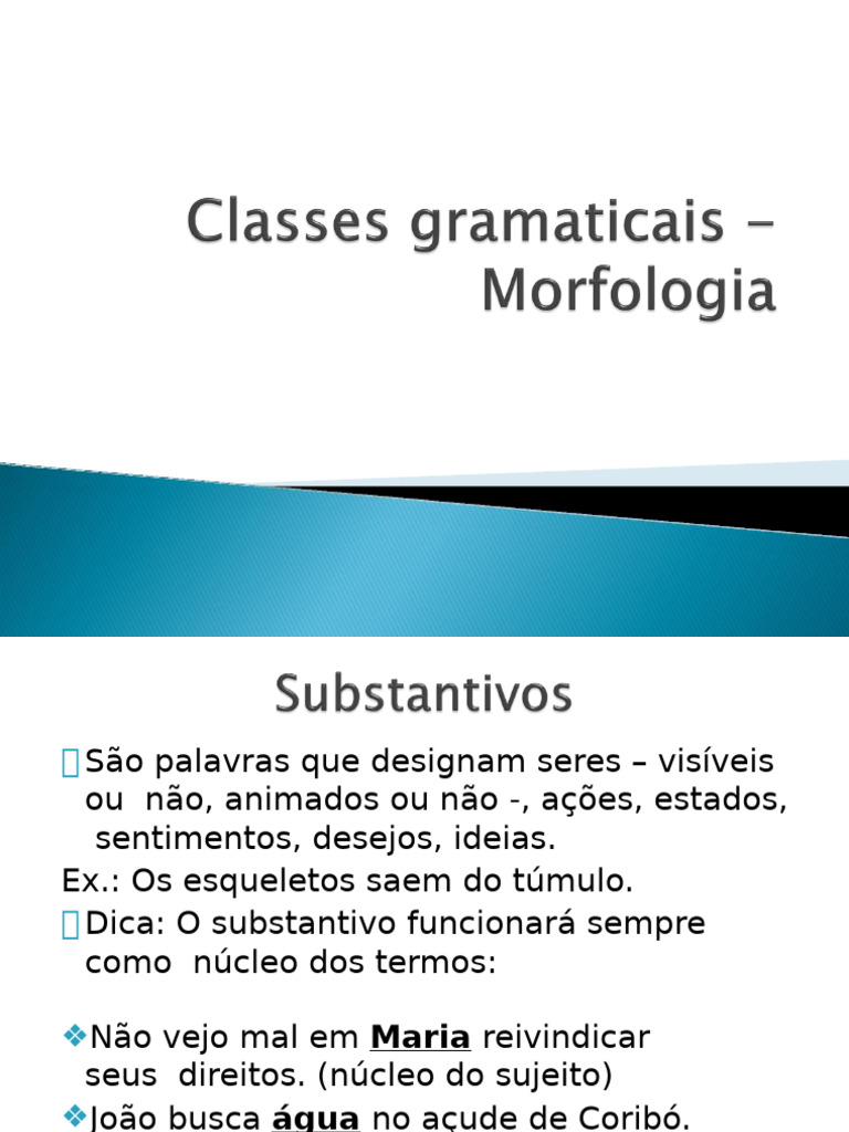 ♡Classes Gramaticais - completo | PDF | Pronome | Adjetivo