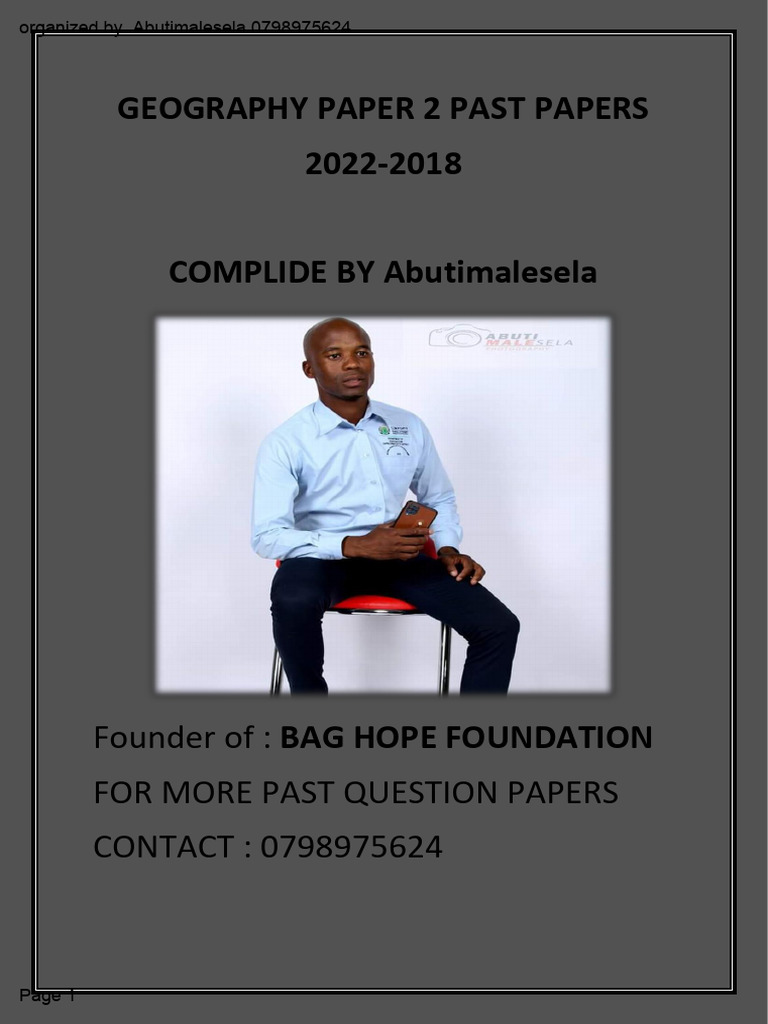 Geography Past Papers | PDF | Geographic Information System | Cyclone