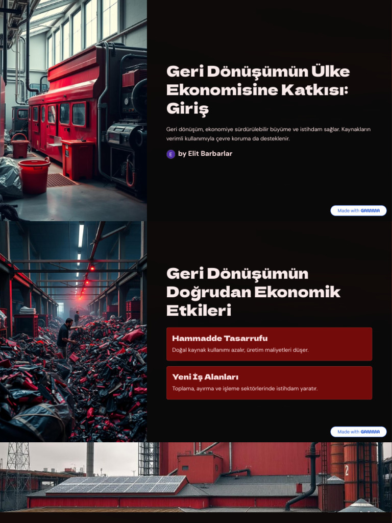 Geri-Donusumun-Ulke-Ekonomisine-Katkisi-Giris | PDF