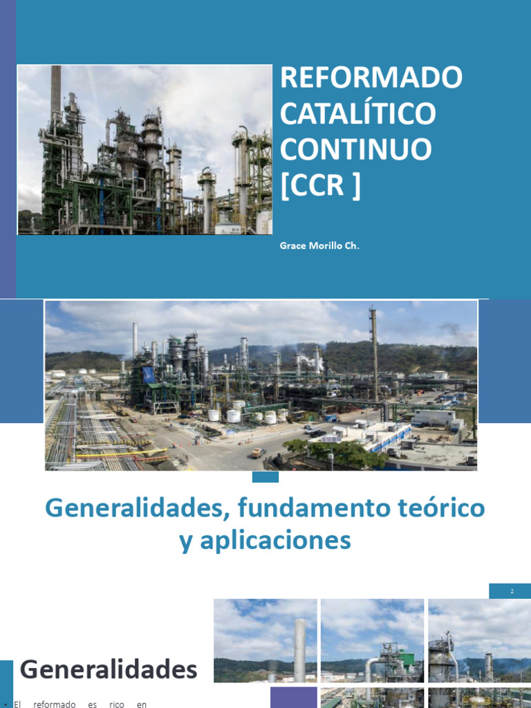 Reformado Catalítico Continuo | PDF | Catálisis | Química