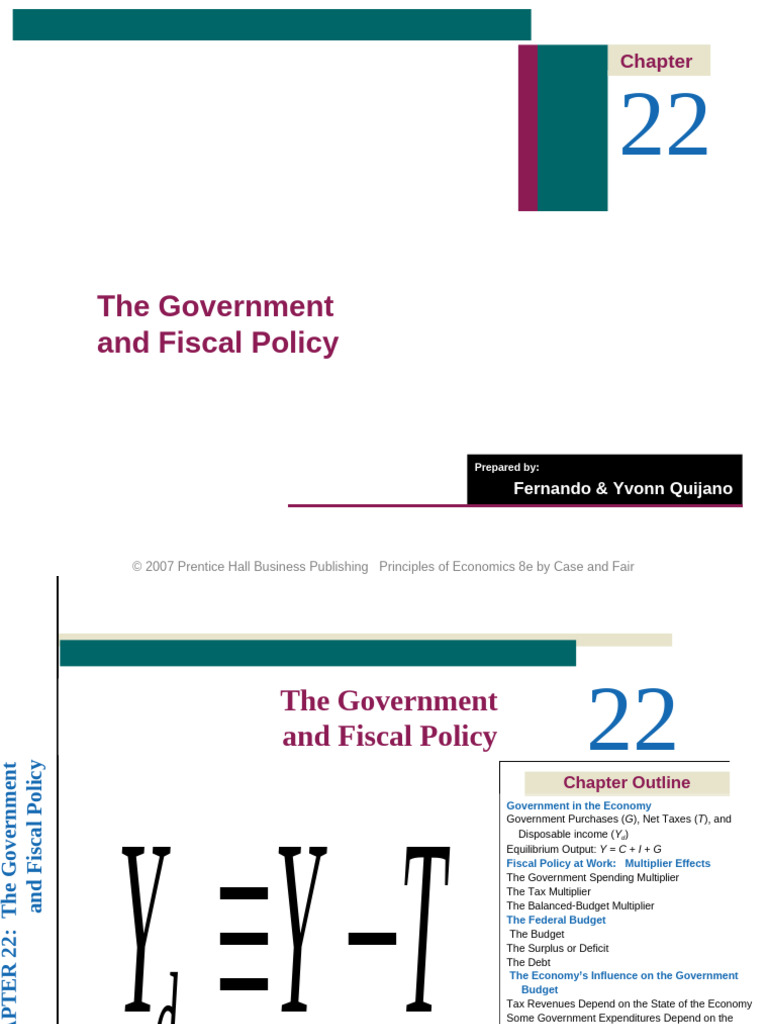 Government And Fiscal Policy Overview Pdf Fiscal Multiplier