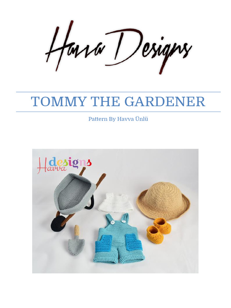 Bebe Tomy Ropa de Jardinero | PDF | Crochet | Textiles