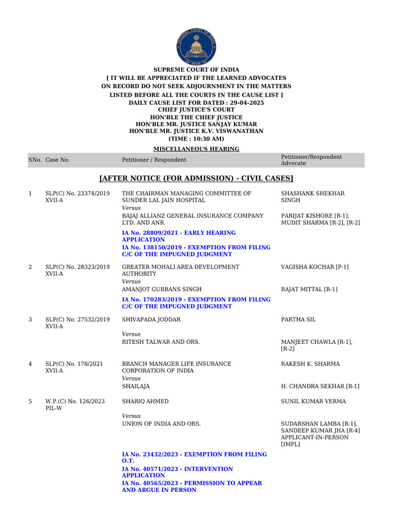 (After Notice (For Admission) - Civil Cases) : Versus | PDF | Politics ...