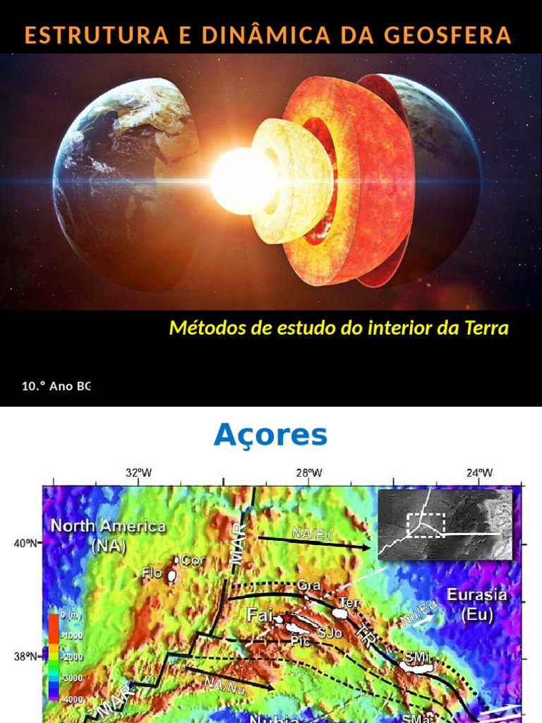 III-01 - Métodos Estudo Do Interior Da Terra | PDF | Lua | Açores