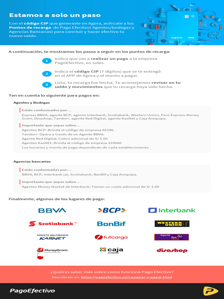 Cómo funciona Pago Efectivo y recargas | PDF