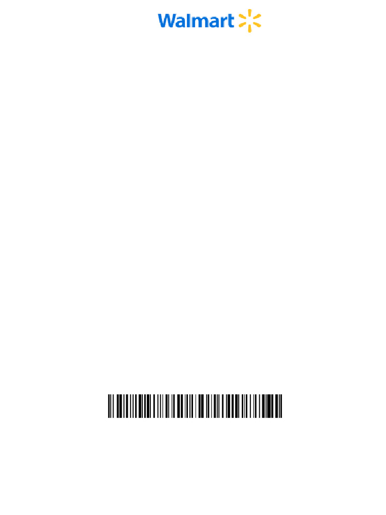 Ticket de compra Walmart 2025 | PDF