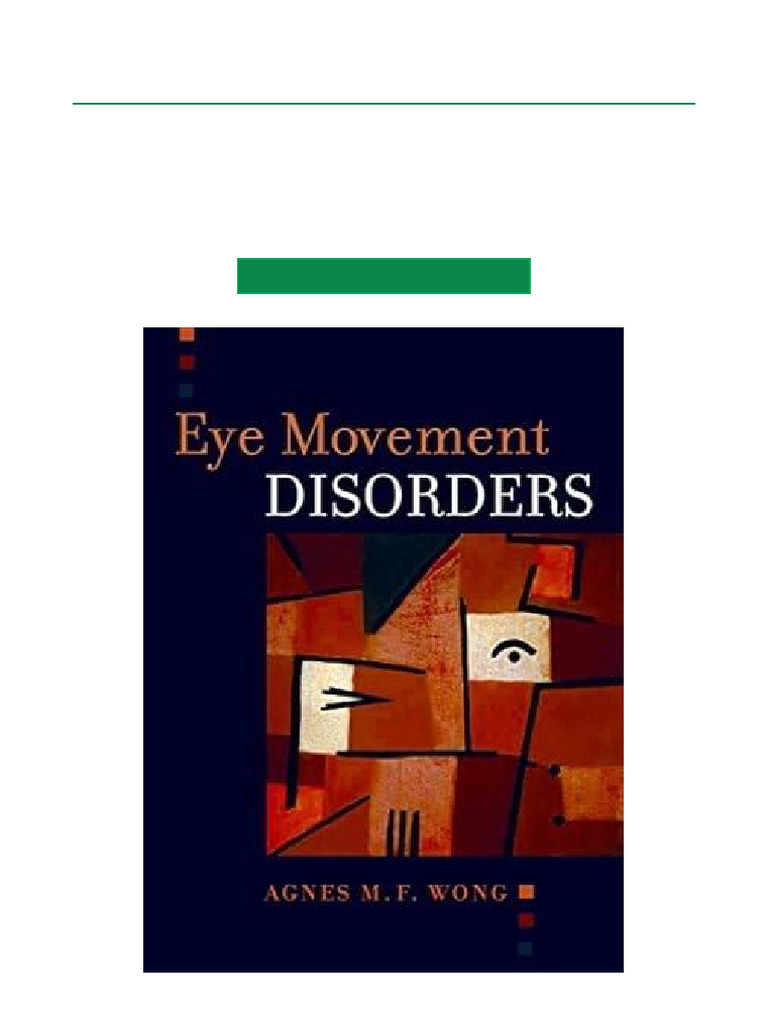 Eye Movement Disorders Exclusive Download | PDF | Nervous System