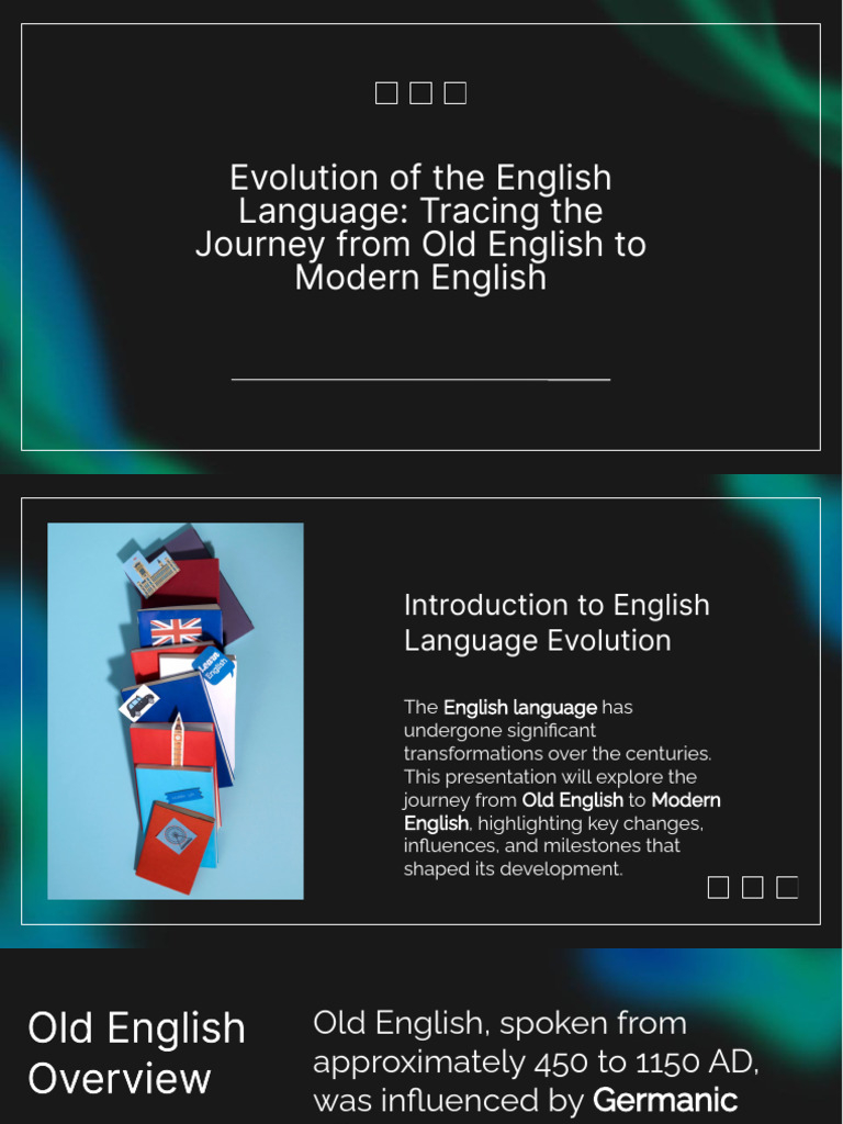 Evolution of the English Language | PDF | English Language | Latin