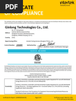 ASTA Type Test Certification Overview | PDF | Quality Assurance ...