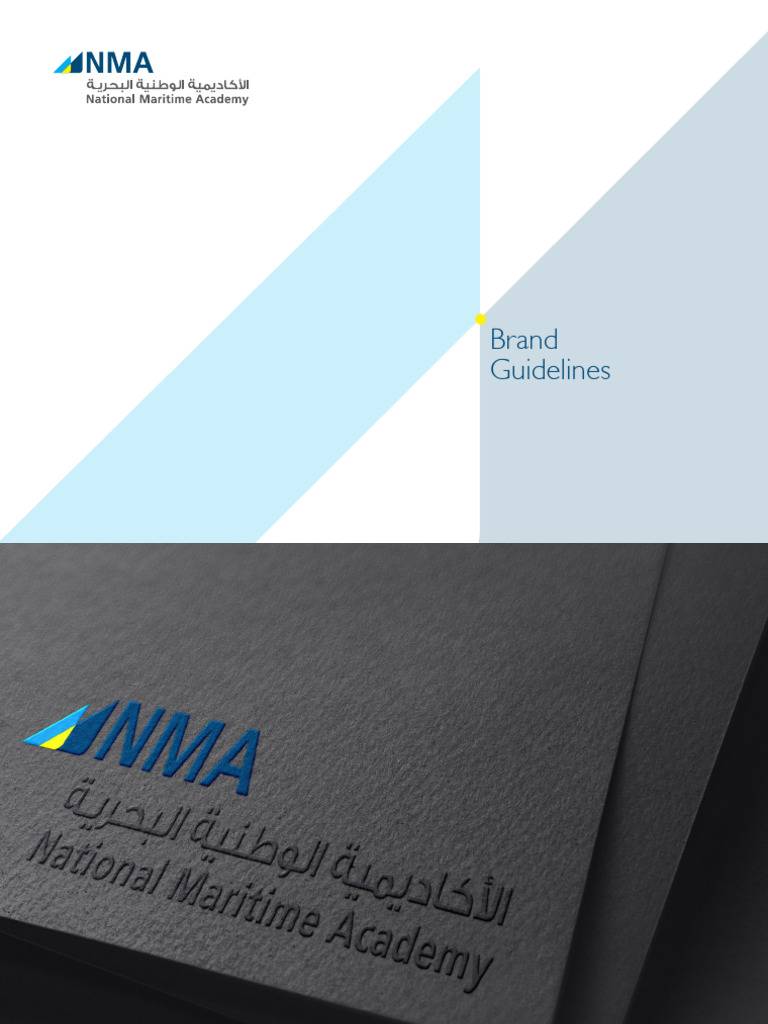 NMA Brand Guidelines Overview | PDF | Cyan | Rgb Color Model
