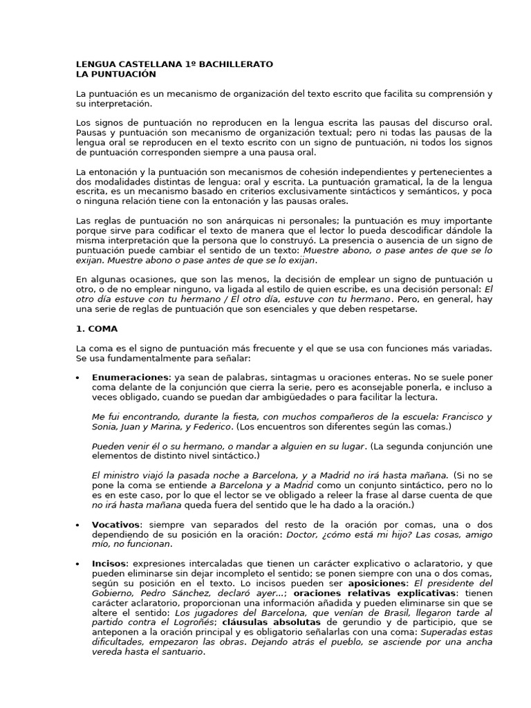 Uso de comillas en la puntuación | PDF | Comillas | Puntuación
