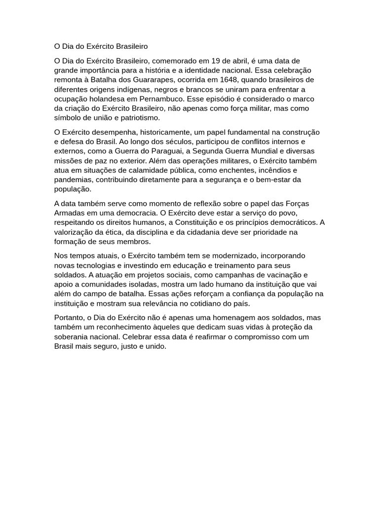 Dia Exercito | PDF