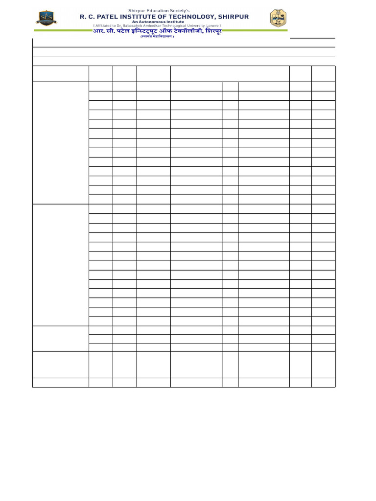 Examination Seating Plan 2025 | PDF