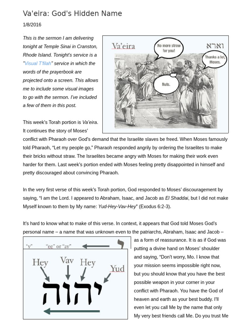 God's Hidden Name | PDF