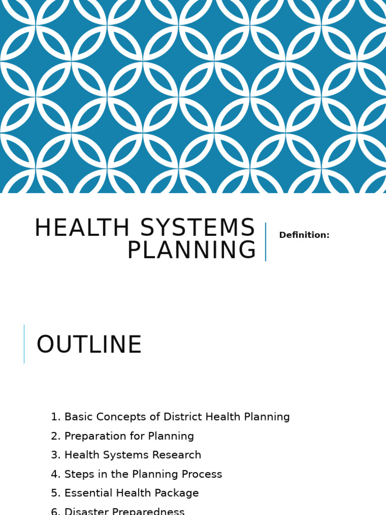 District Health Planning Essentials | PDF | Evaluation | Epidemics