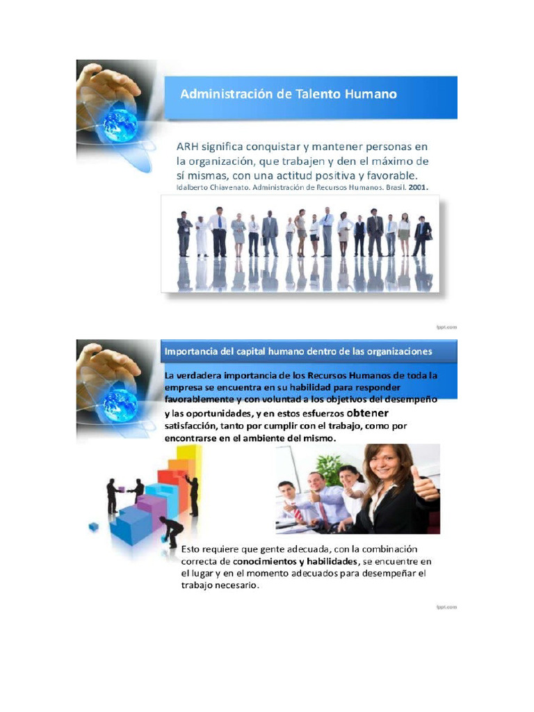 Introducción ARH | PDF