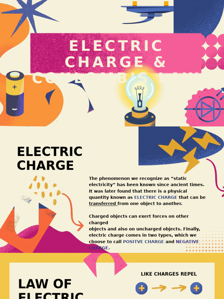 Electricity and Magnetism Physical Science Presentation in Colourful ...
