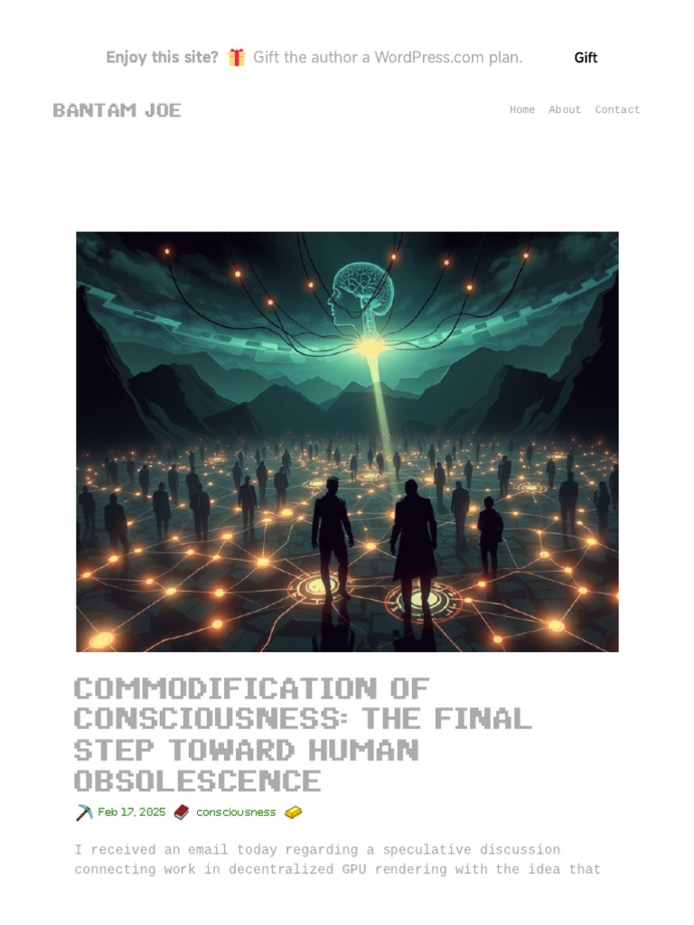 Commodification of Consciousness_ The Final Step Toward Human ...