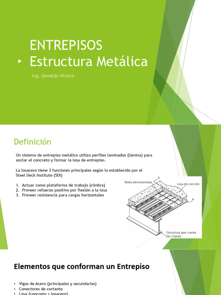 Entrepisos EstructuraMetálica | PDF