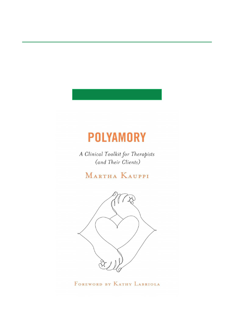 Polyamory A Clinical Toolkit For Therapists (And Their Clients) Digital Download | PDF ...