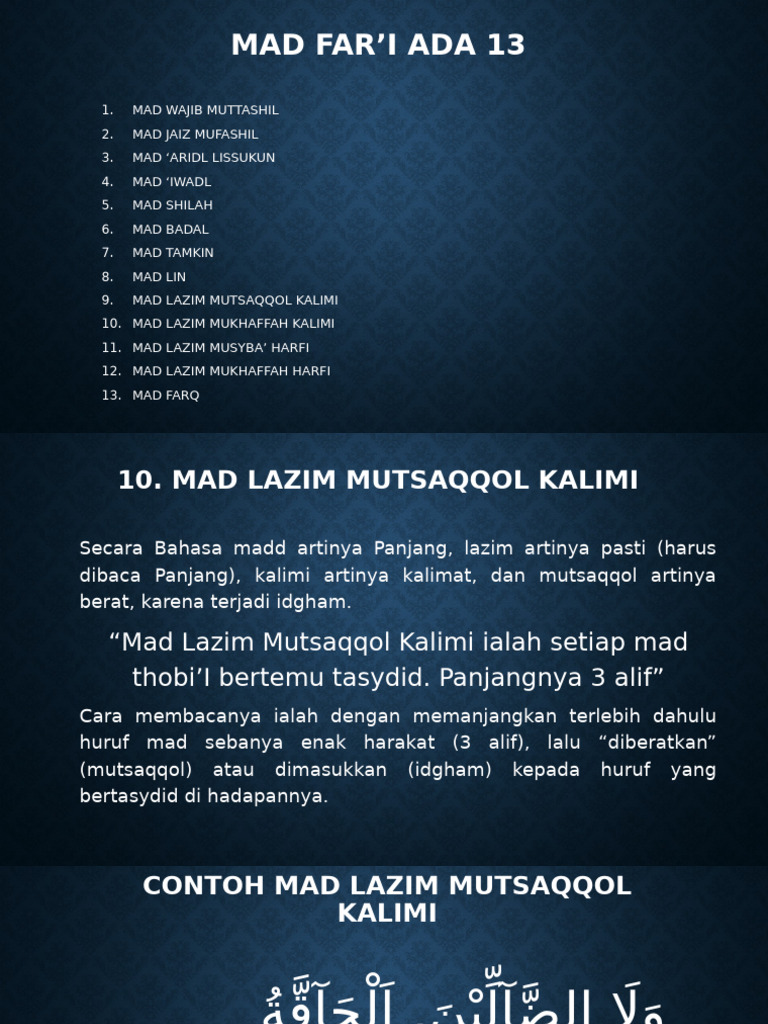 Hukum Mad 3 | PDF