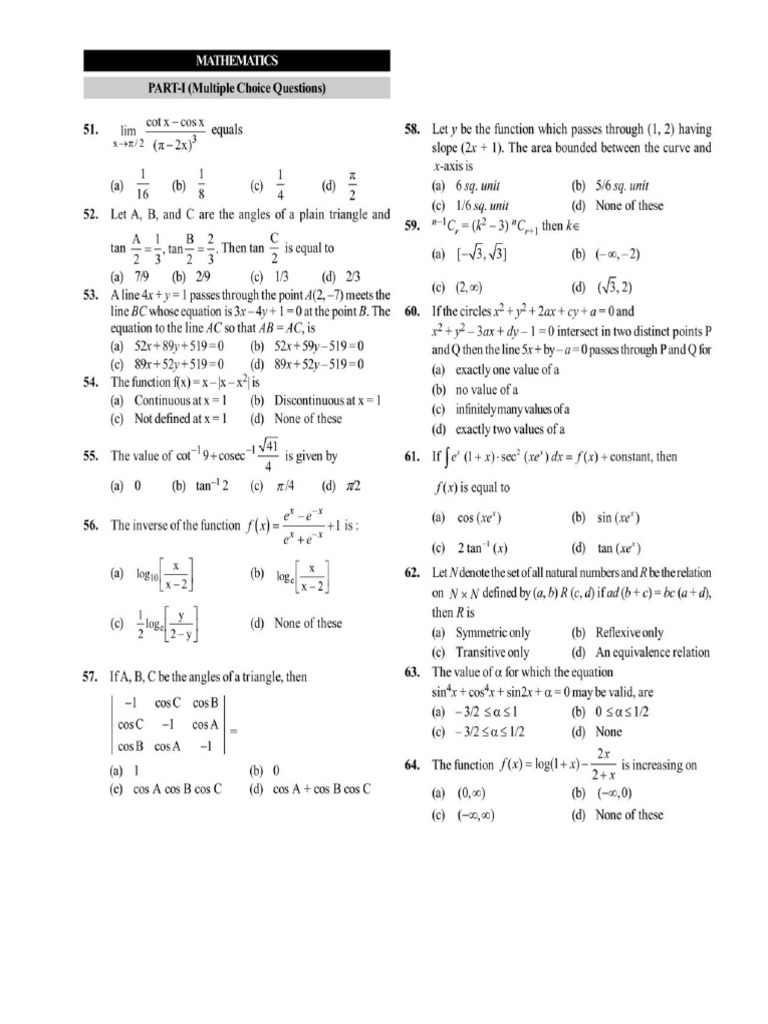 Mock Test - 2 | PDF