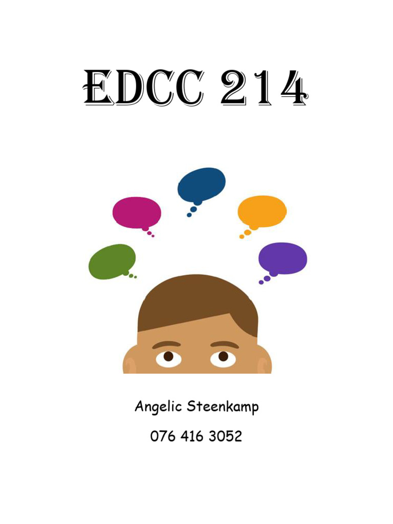 EDCC 214 Notas | PDF | Learning | Teaching Method