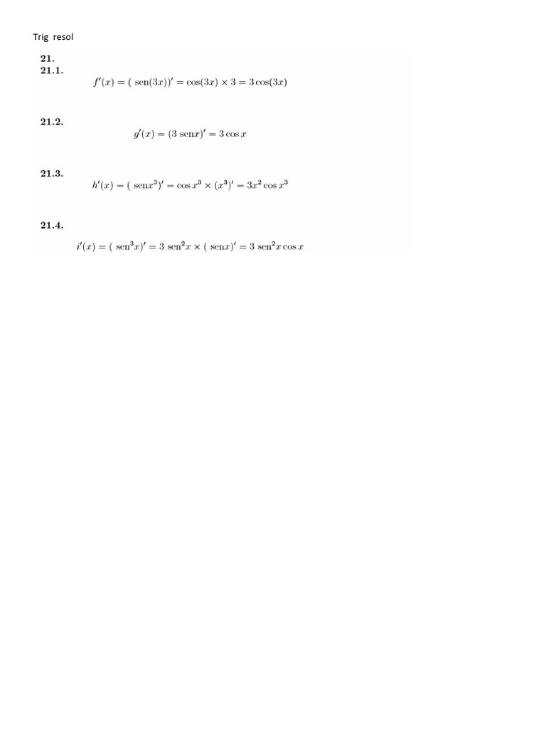 Trig - Leya1 Resol | PDF