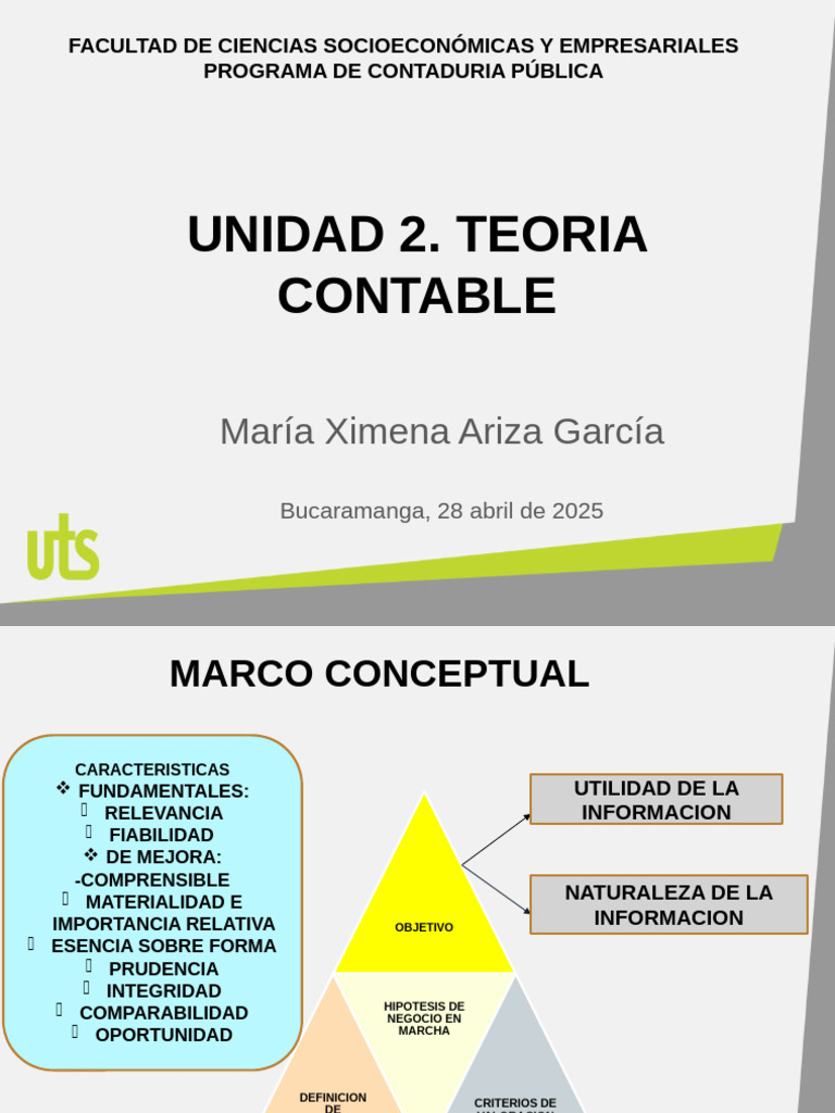 Teoría Contable: Elementos y Estados Financieros | PDF | Contabilidad ...