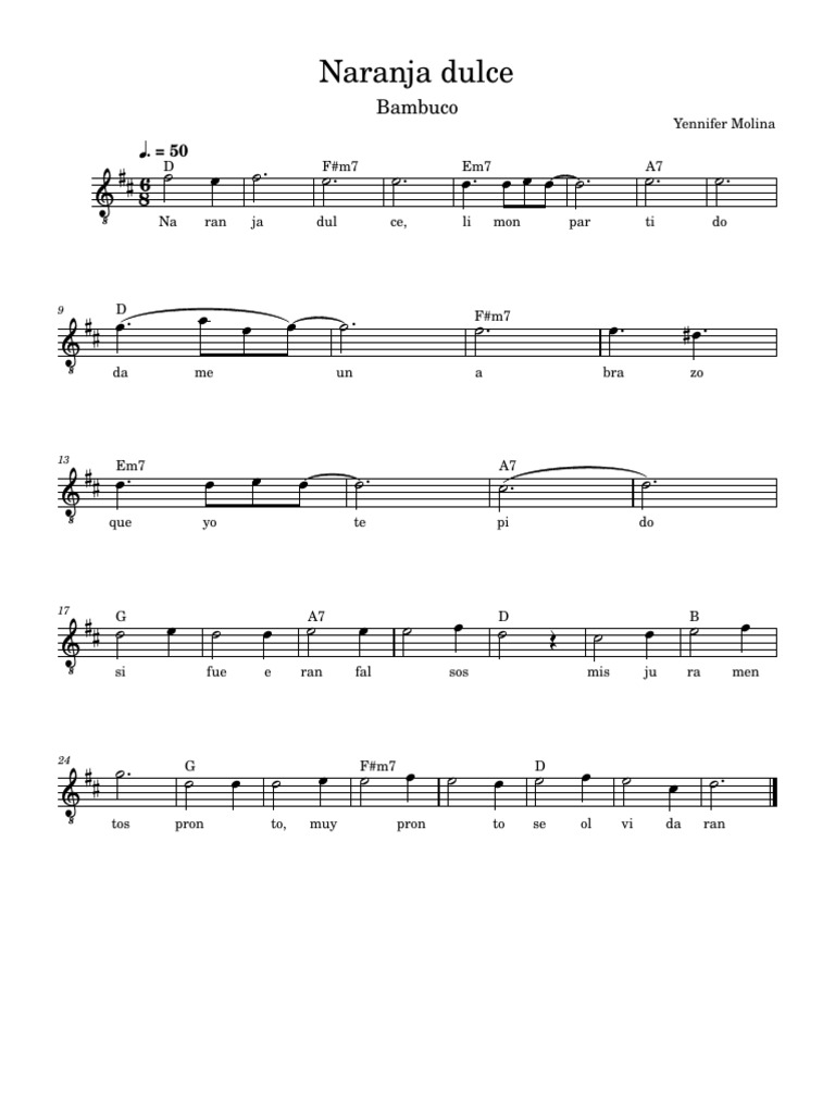 Naranja Dulce | PDF