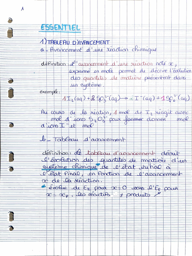 Essentiel Oxydoréduction | PDF
