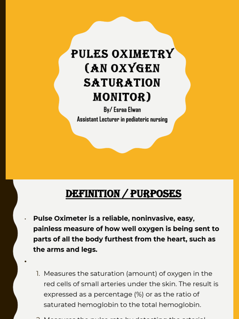 Understanding Pulse Oximetry Basics | PDF