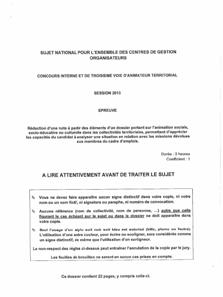 2013-Animateur Note Interne | PDF