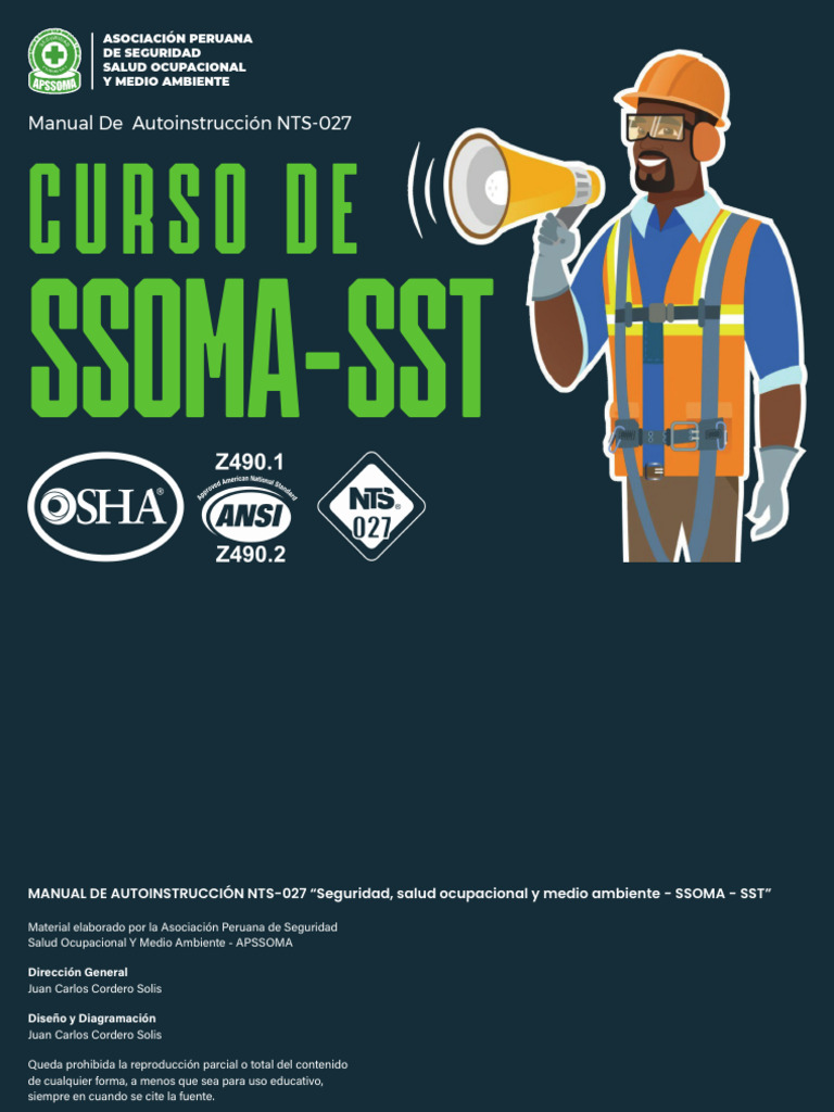 Curso de SSOMA: Seguridad y Salud Laboral | PDF | Administración de ...