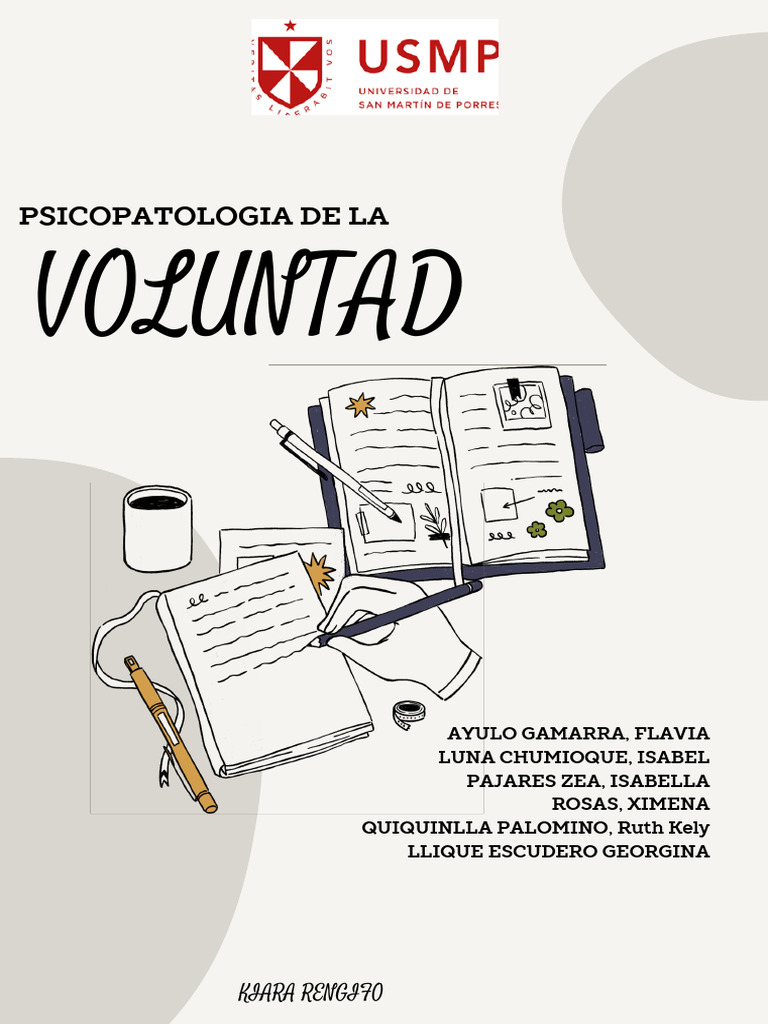 Psicopatologia de La Voluntad | PDF | Terapia de conducta cognitiva | Conceptos psicologicos