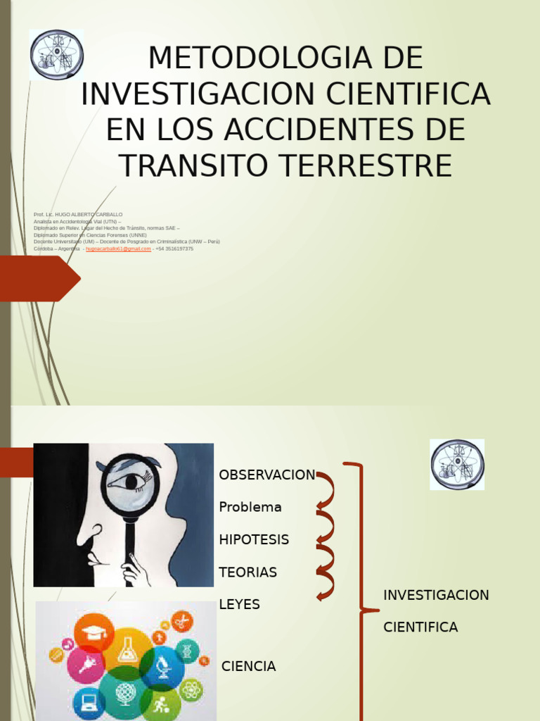 Metodologia Inv. Reconstruccion AT - 1 | PDF | Percepción | Fuerza