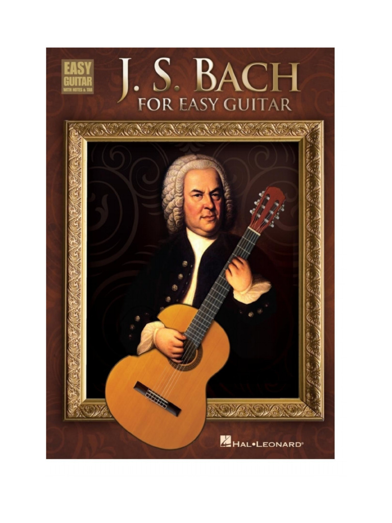 Js Bach For Easy Guitar | PDF