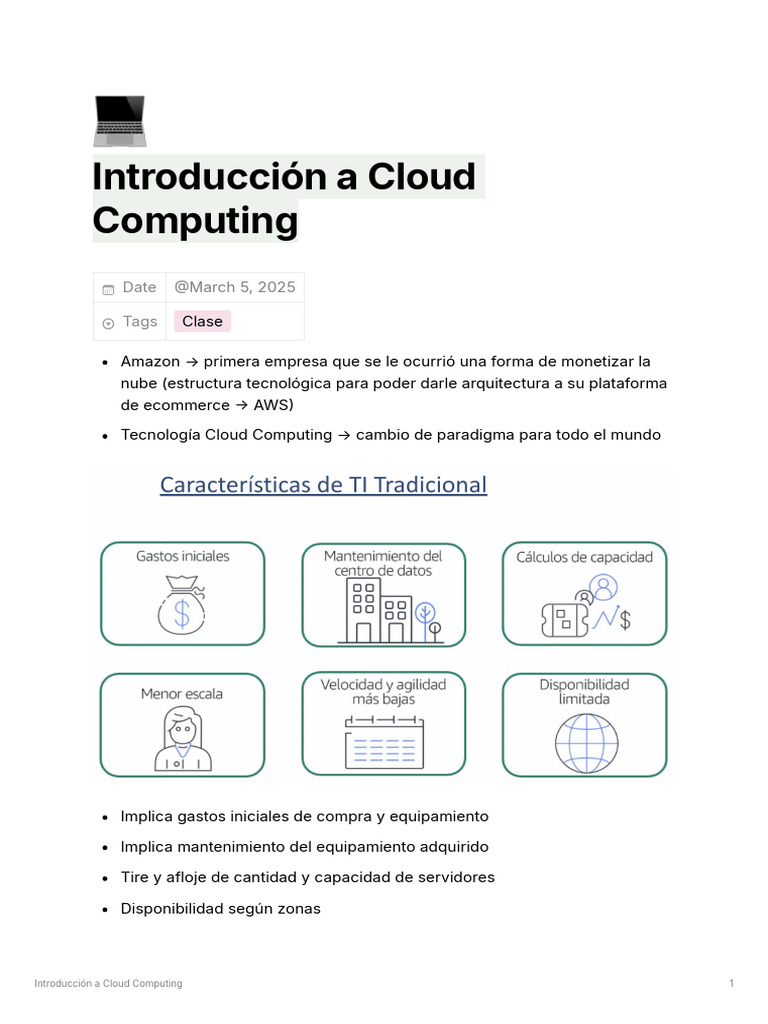Introduccin A Cloud Computing | PDF | Computación en la nube | Dirección IP