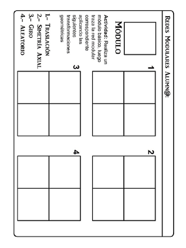 Plantilla Módulo | PDF