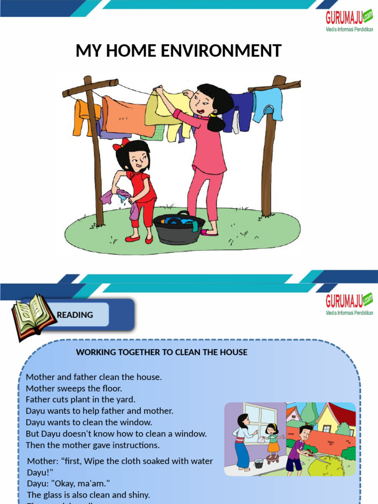 Sub 1 My Home Environment | PDF