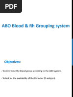 Rh Blood Group System Overview | PDF | Blood Type | Antibody