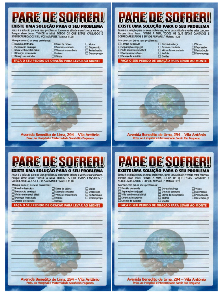 Panfleto Verso | PDF